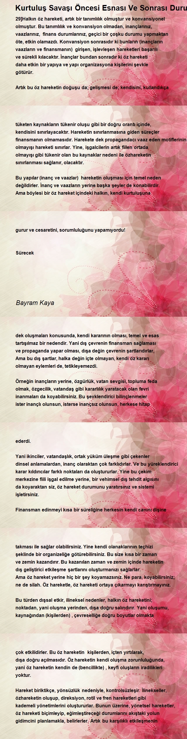 Kurtuluş Savaşı Öncesi Esnası Ve Sonrası Duruma Kısa Bir Bakış 29 Şiiri ... Kurtuluş Savaşı Öncesi Esnası Ve Sonrası Duruma Kısa Bir Bakış 29 Şiiri ...